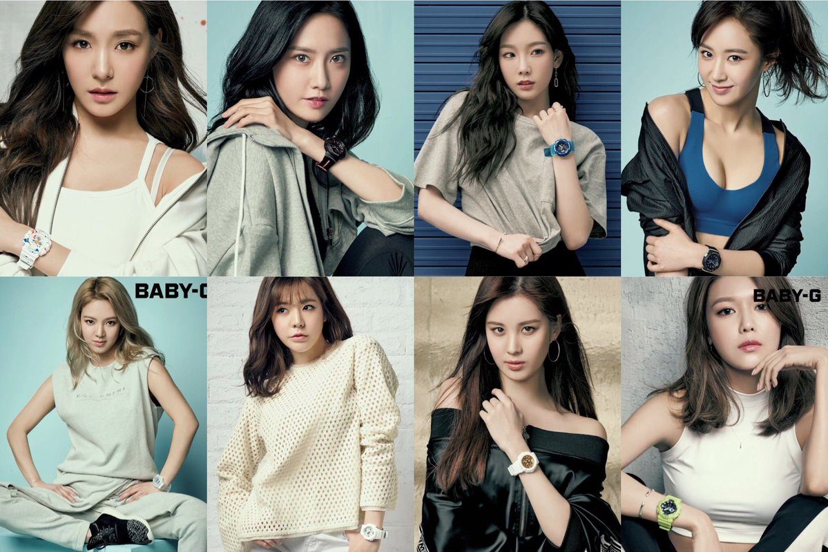 Phiên bản đồng hồ Casio Baby-G SNSD xinh xắn, đáng yêu