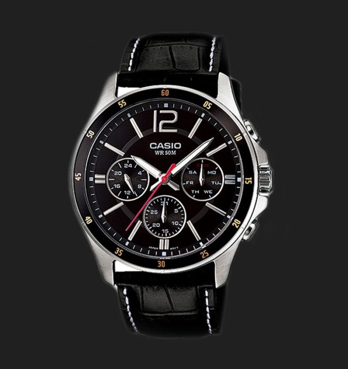 Top 5 đồng hồ Casio dây da thiết kế trẻ trung năng động