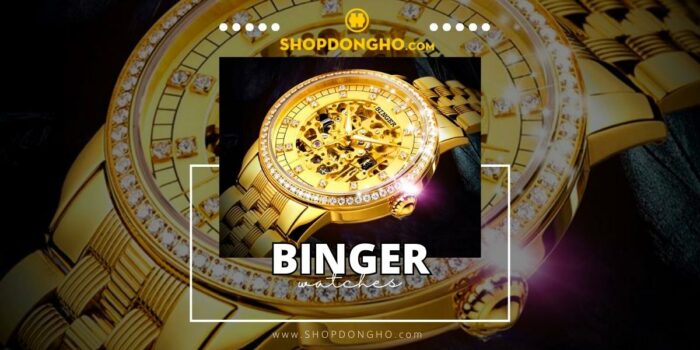 Top 5 đồng hồ Binger chính hãng cực chất dành cho doanh nhân