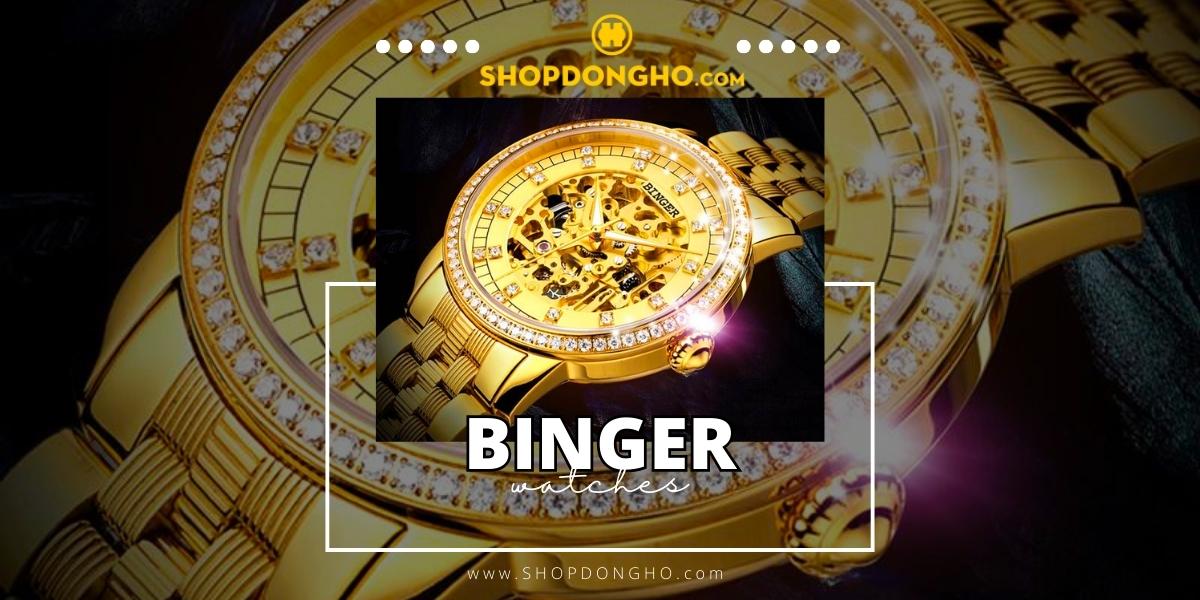 Top 5 đồng hồ Binger chính hãng cực chất dành cho doanh nhân
