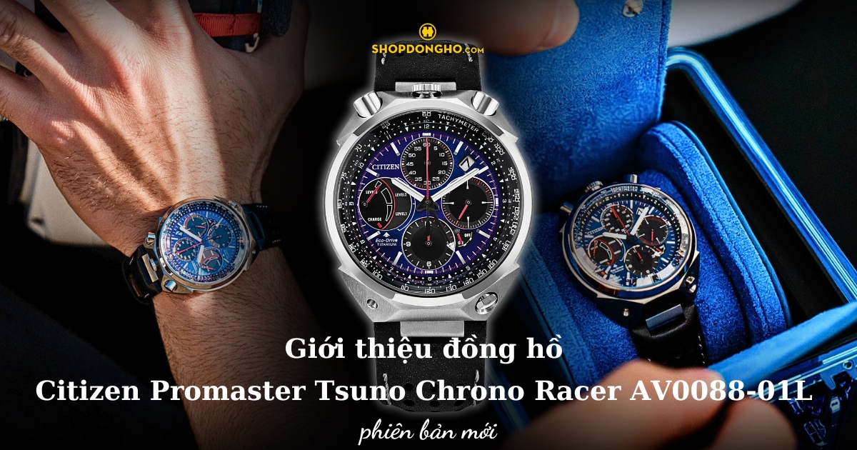 Giới Thiệu Đồng Hồ Citizen Promaster Tsuno Chrono Racer AV0088-01L ...