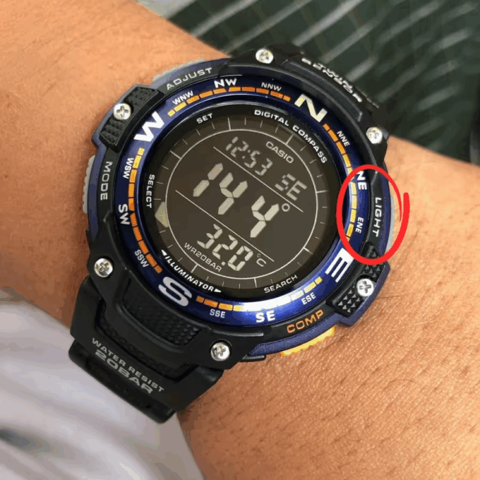 Auto Light Casio – Công nghệ chiếu sáng thông minh trên đồng hồ G-Shock